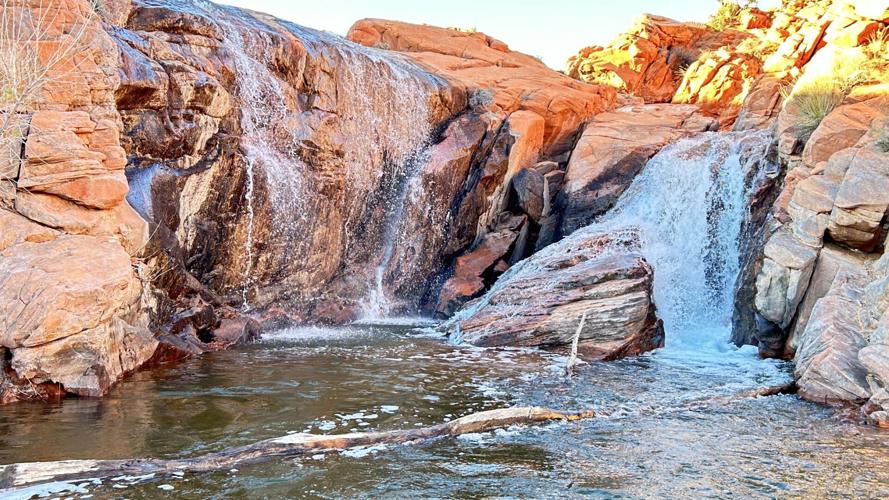 State park officials stress safety as Gunlock waterfalls make an early ...