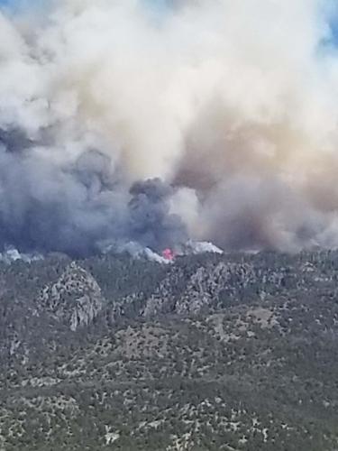 News LIVE: Wildfire on Pine Valley Mountain threatens 10 homes | Local ...