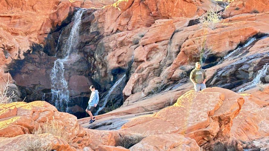 State park officials stress safety as Gunlock waterfalls make an early ...