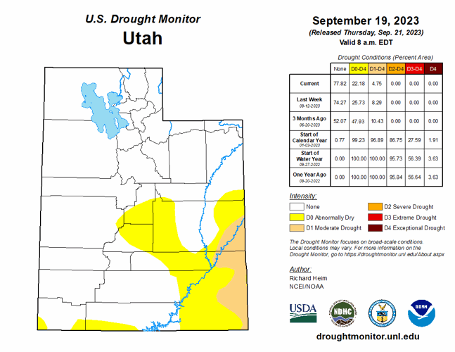 After a rainy year, is Southern Utah still in a drought? | Local News ...