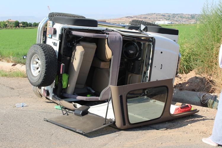 Failure to yield at stop sign results in crash, Jeep rollover | News ...