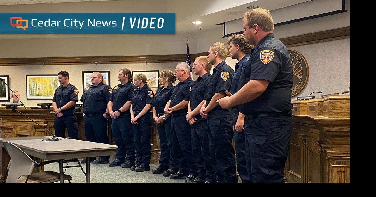 ‘A unique group’: Cedar City Police and Fire departments welcome new ...