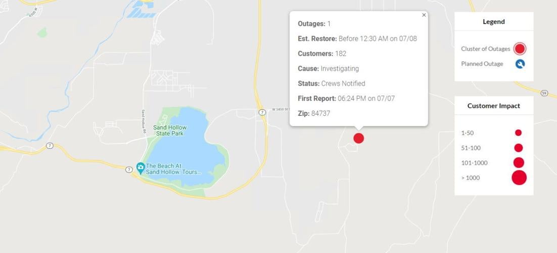 UPDATED: Power restored to impacted residences in Hurricane | Local ...
