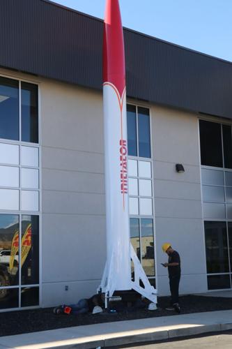 RCS celebrates legacy of propulsion with installation of 30-foot model ...