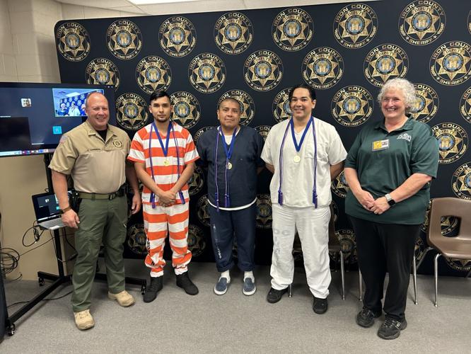 Iron County Jail holds graduation ceremony for 3 inmates who earned GED ...