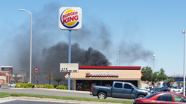 Rooftop fire causes restaurant evacuation | Local News | cedarcityutah.com