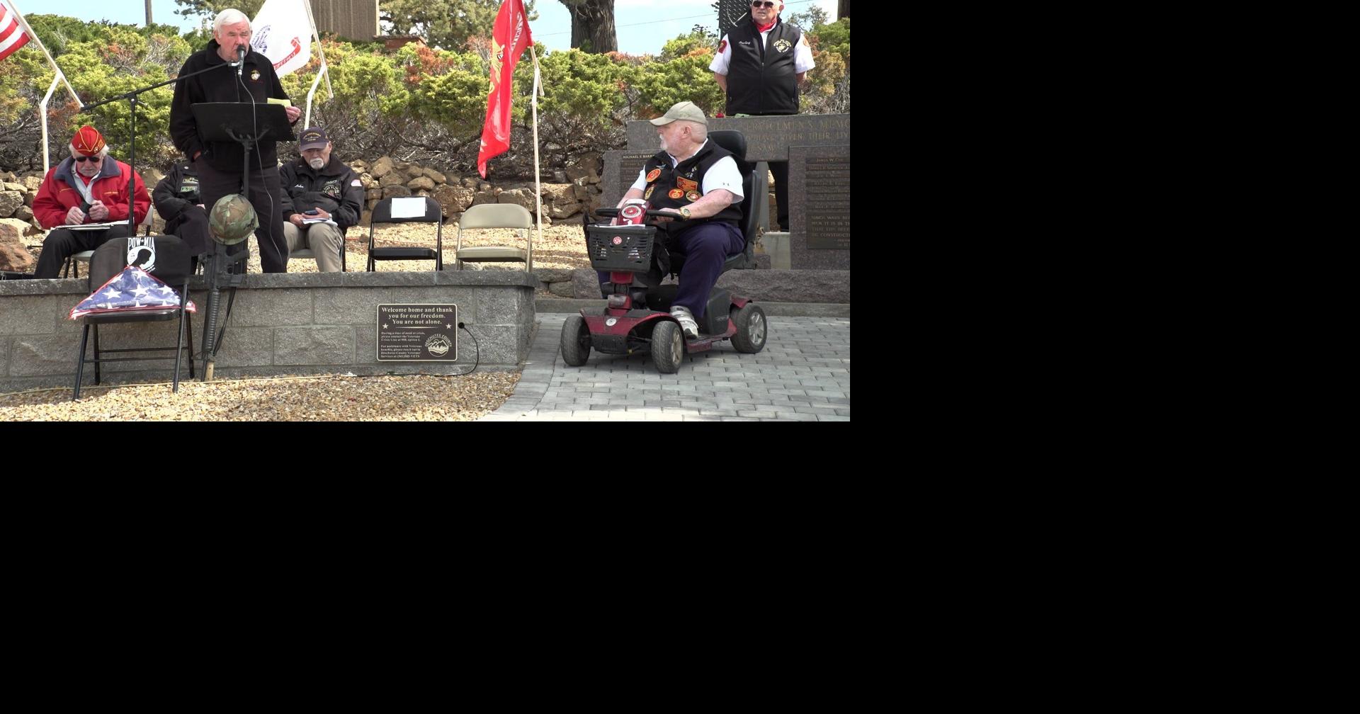 Flagpole Dedication At Vietnam Veterans Memorial In Bend Local News
