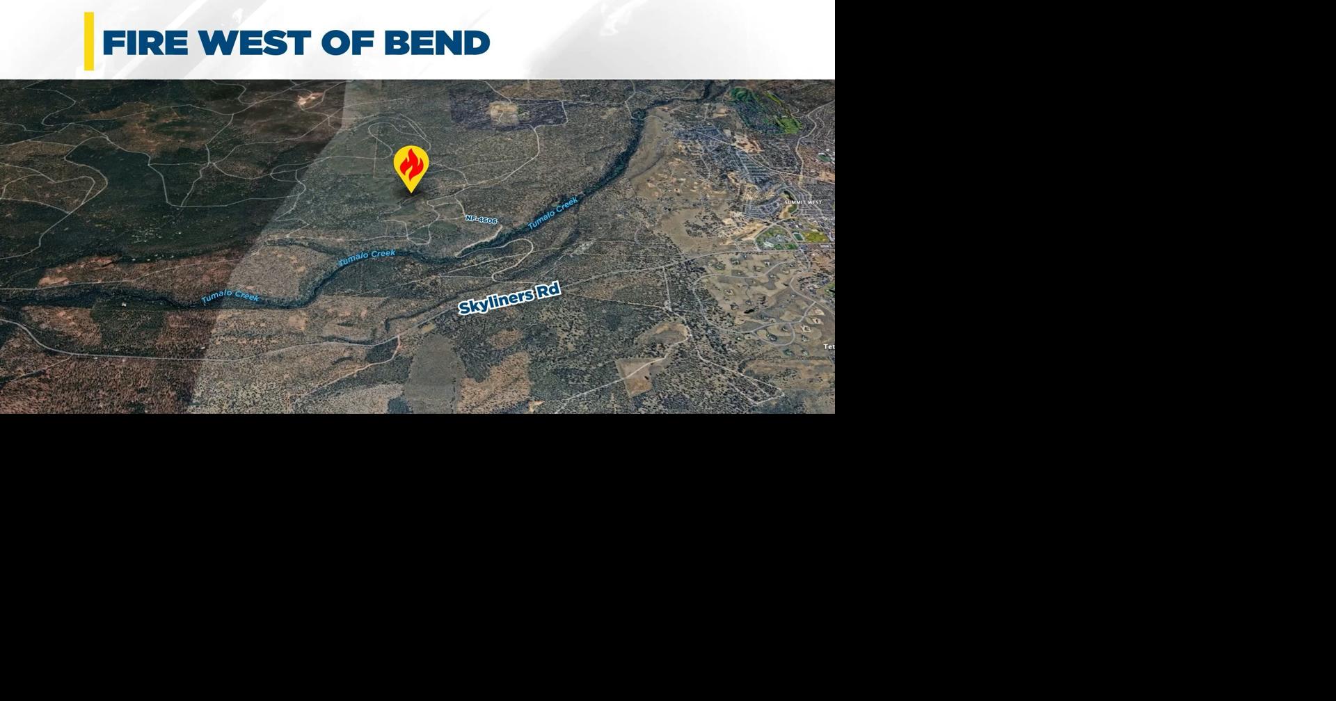2-acre wildfire west of Bend quickly stopped | Wildfires ...