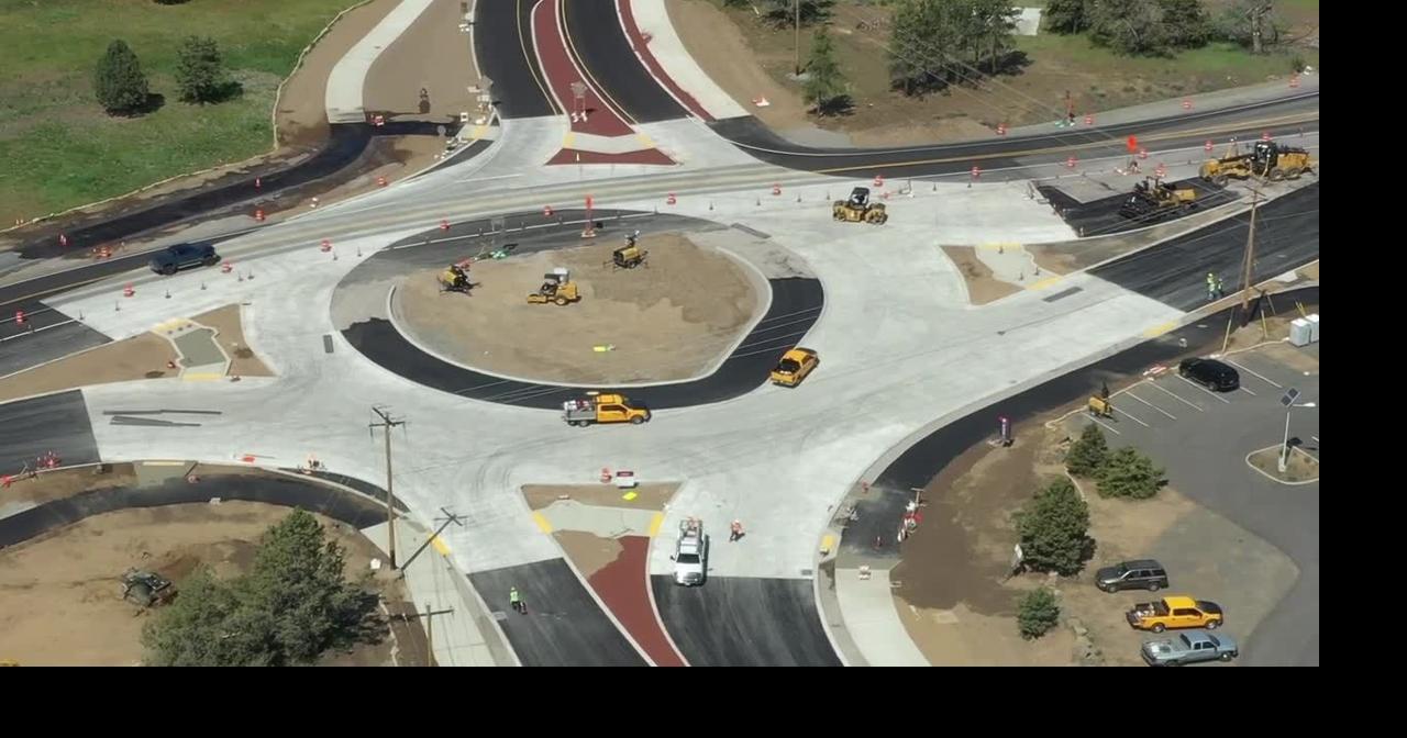 New roundabout on U.S. 20 at Cooley Road partially opens Friday ...