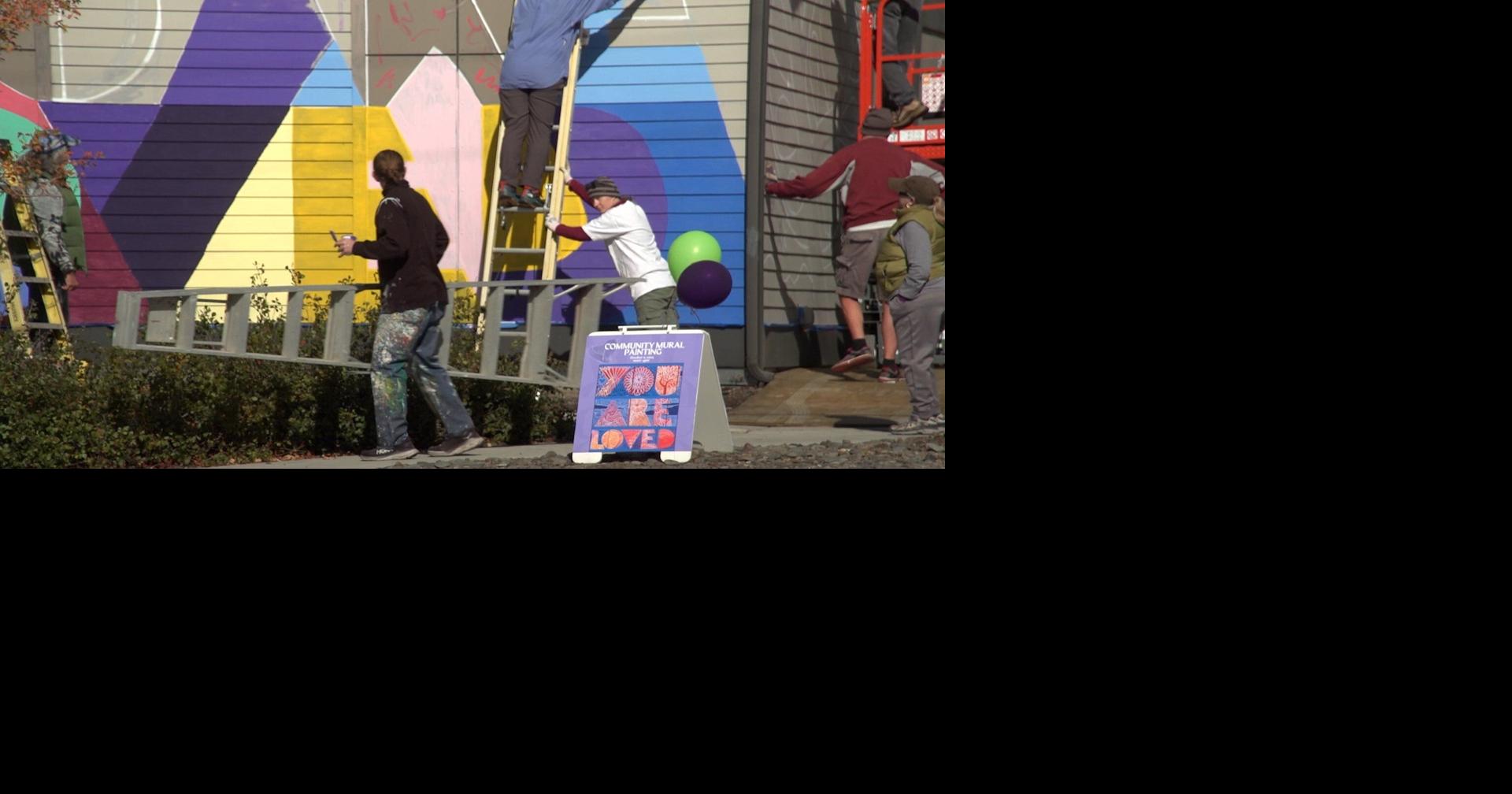 “You Are Loved” Mural Painted in Bend by Artist Alex Cook | Local News ...