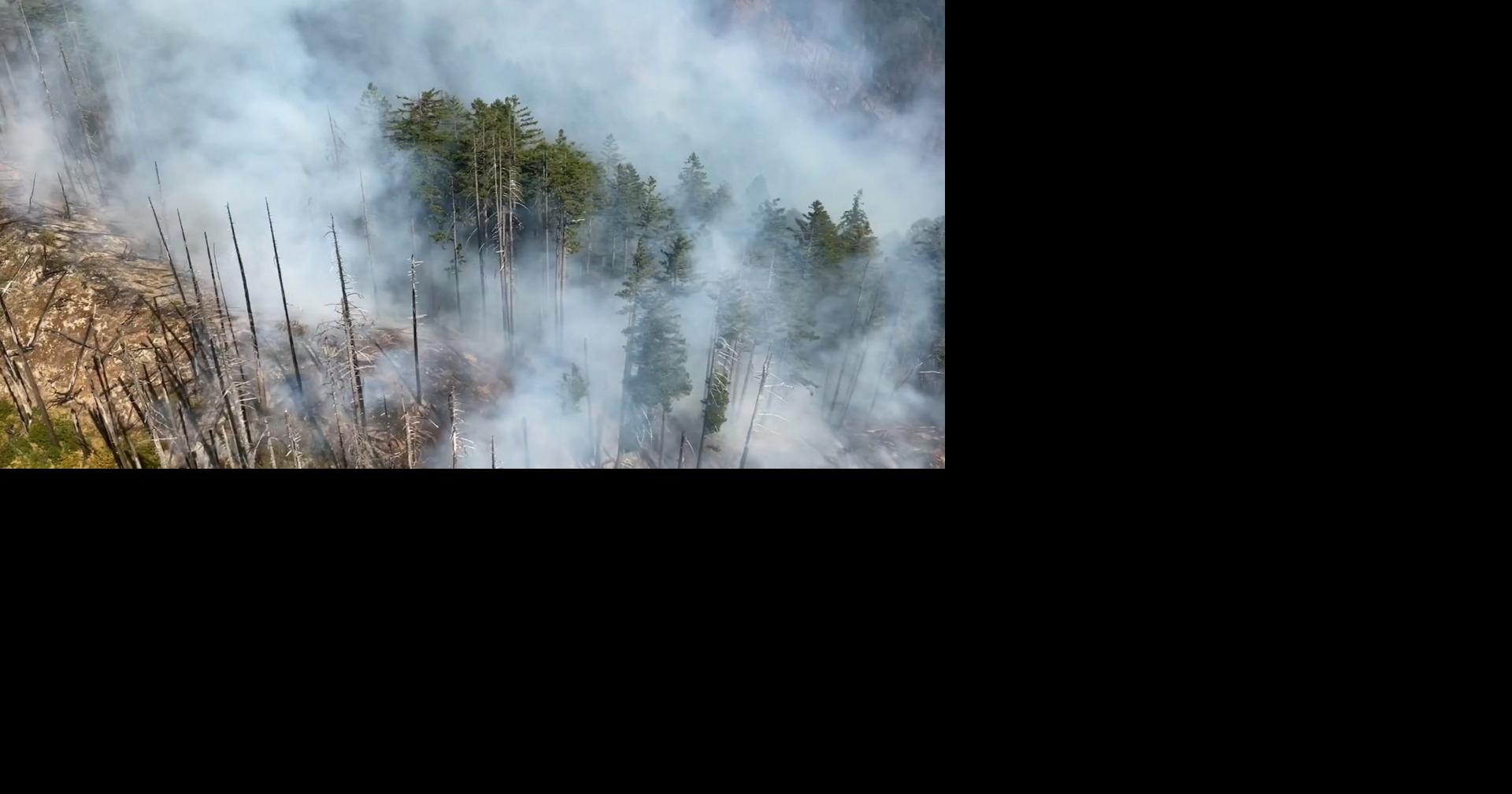 Bedrock Fire increases to 12,000 acres; incoming thunderstorms a ...