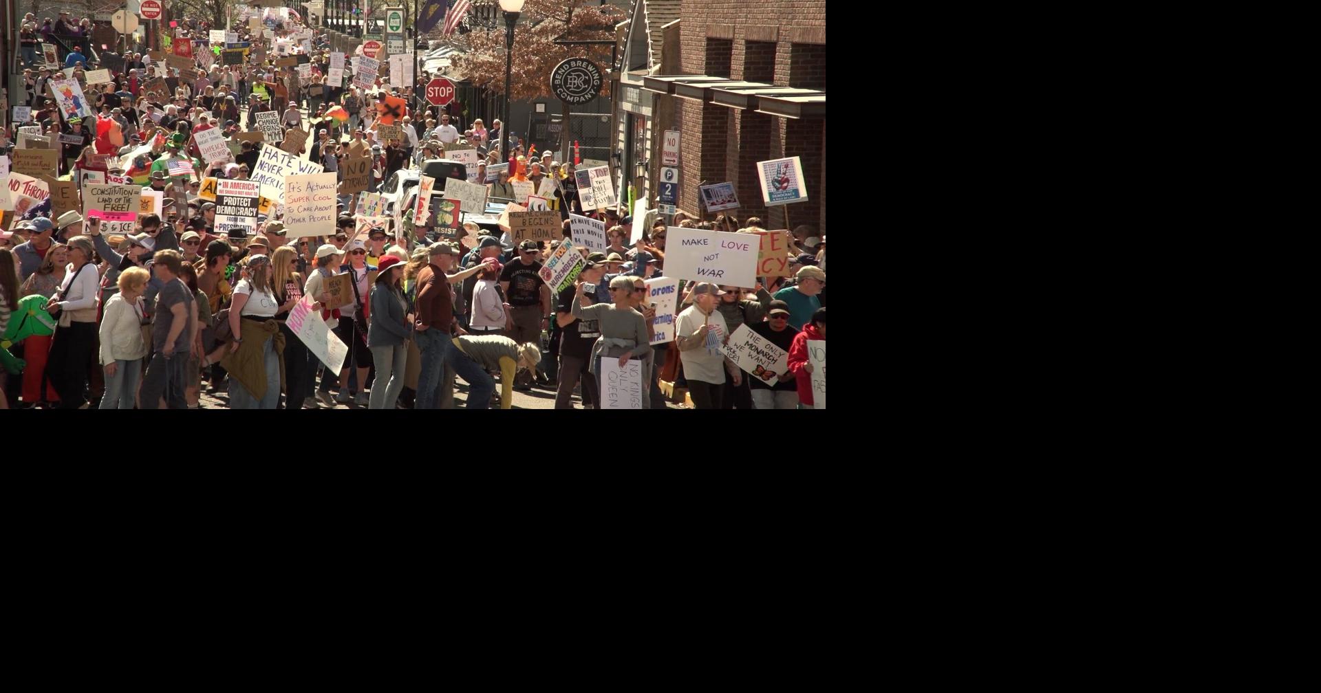 Central Oregon “No Kings” Protests Draw Thousands | Local News ...