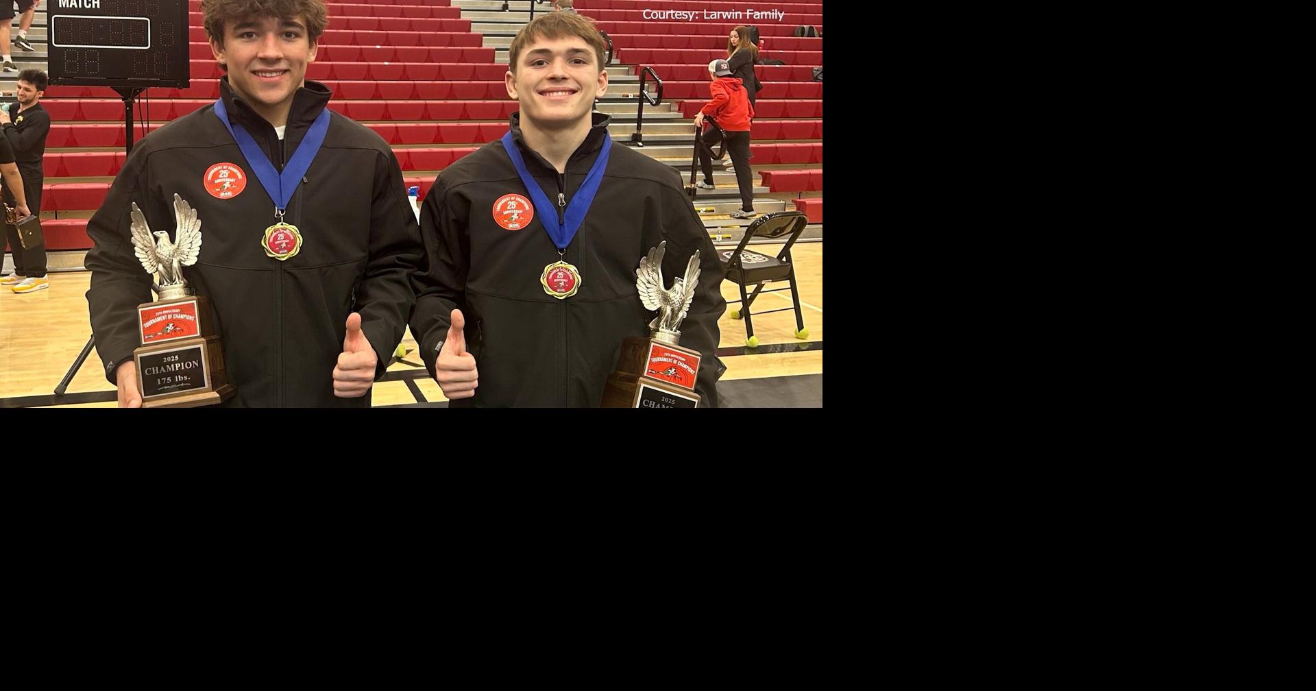 Bend's Larwin brothers seek state wrestling titles together | Sports ...