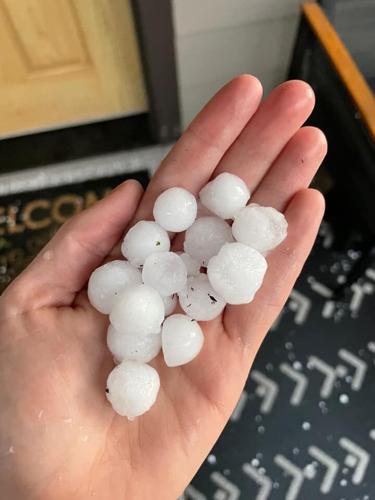 Thunder, lightning, hail storms roll through Central Oregon on Saturday ...