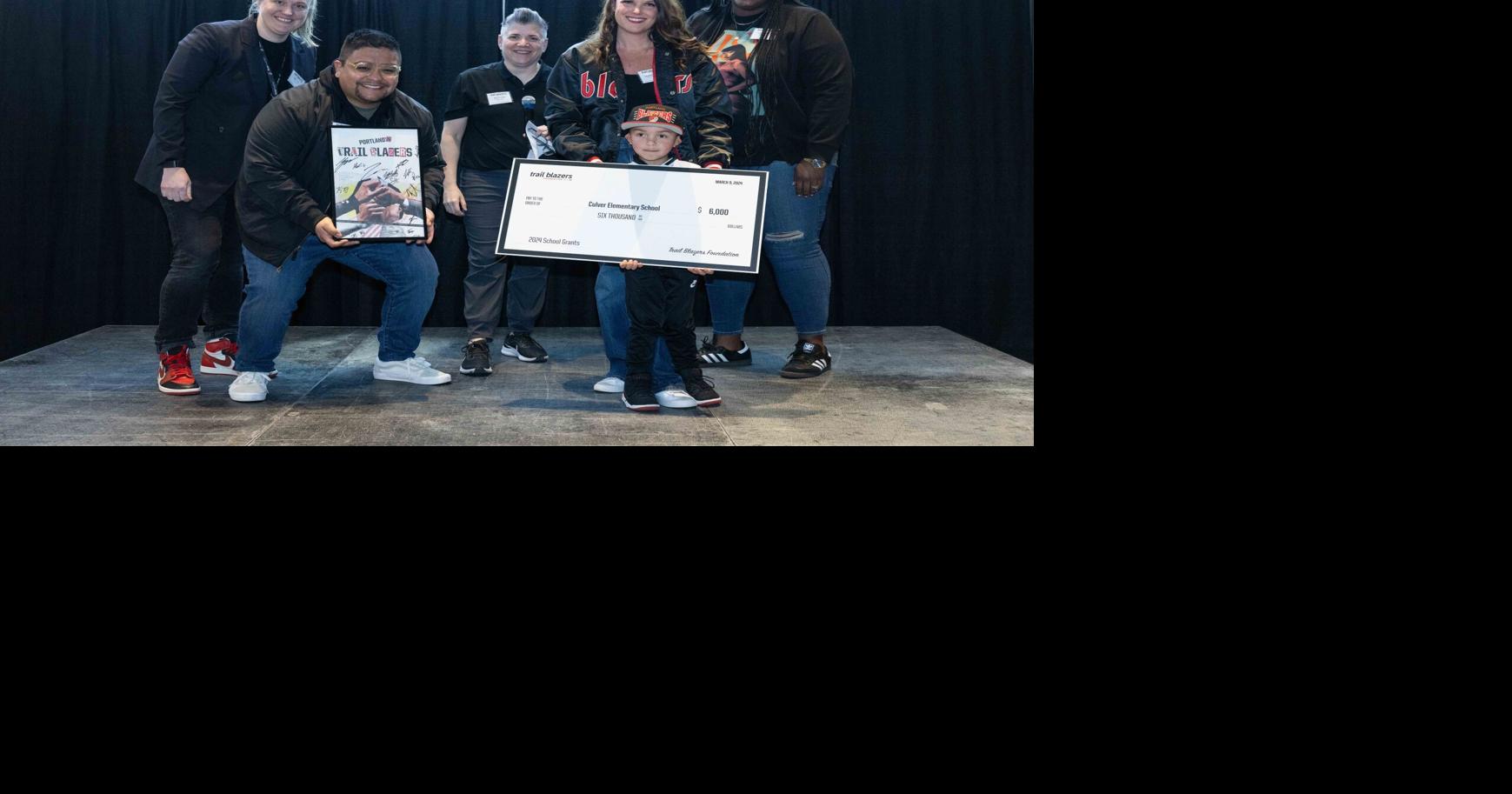Culver Elementary gets $6,000 from Portland Trail Blazers | Local News ...