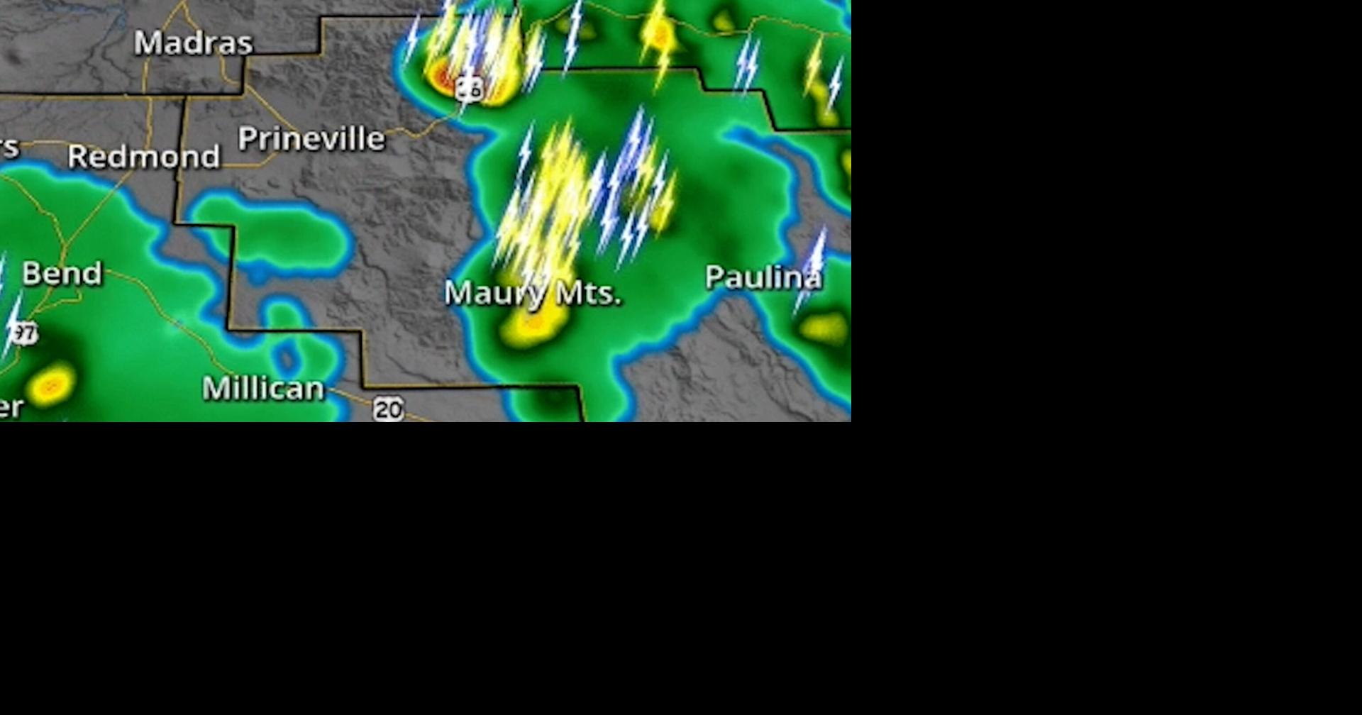 15 wildfires sparked by lightning in Central Oregon | Wildfires ...