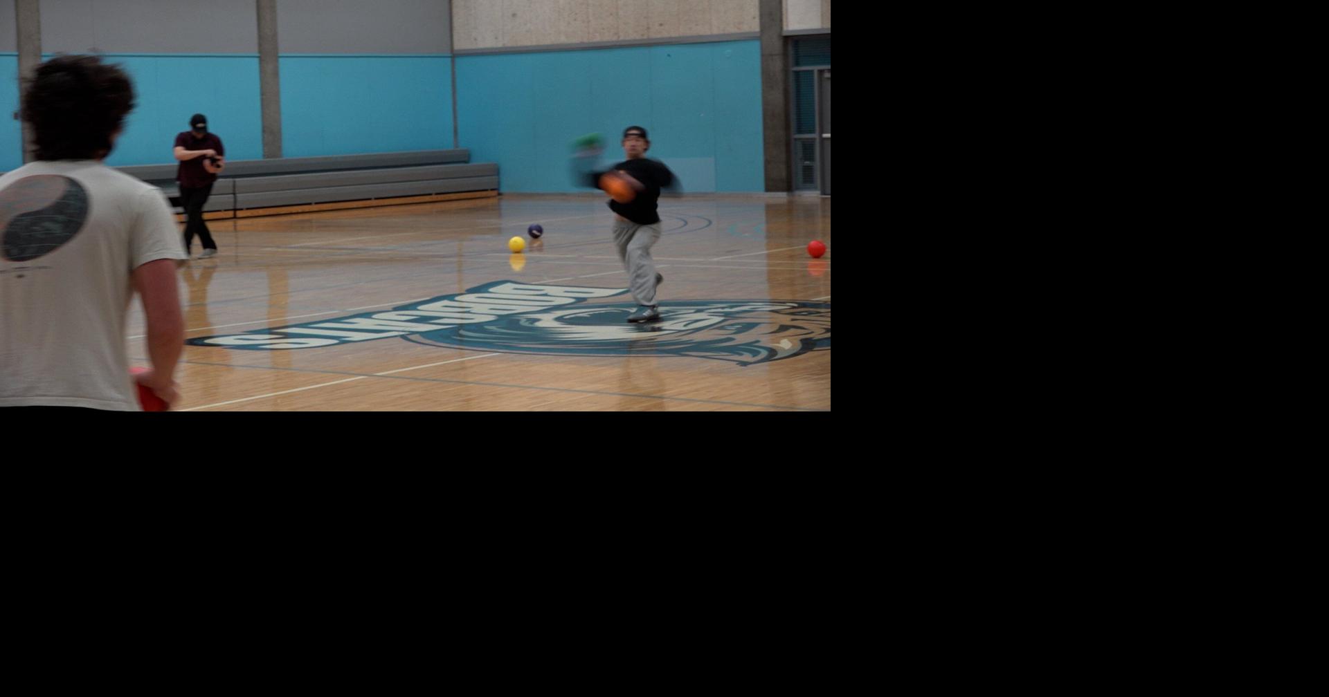 COCC students face off with staff in de-stress dodgeball showdown ...