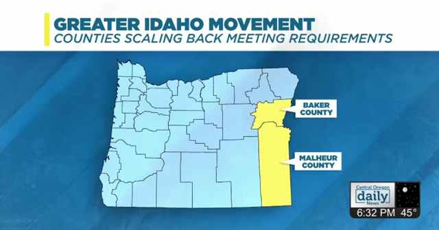 2 Oregon counties may vote to dial back 'Greater Idaho Movement ...