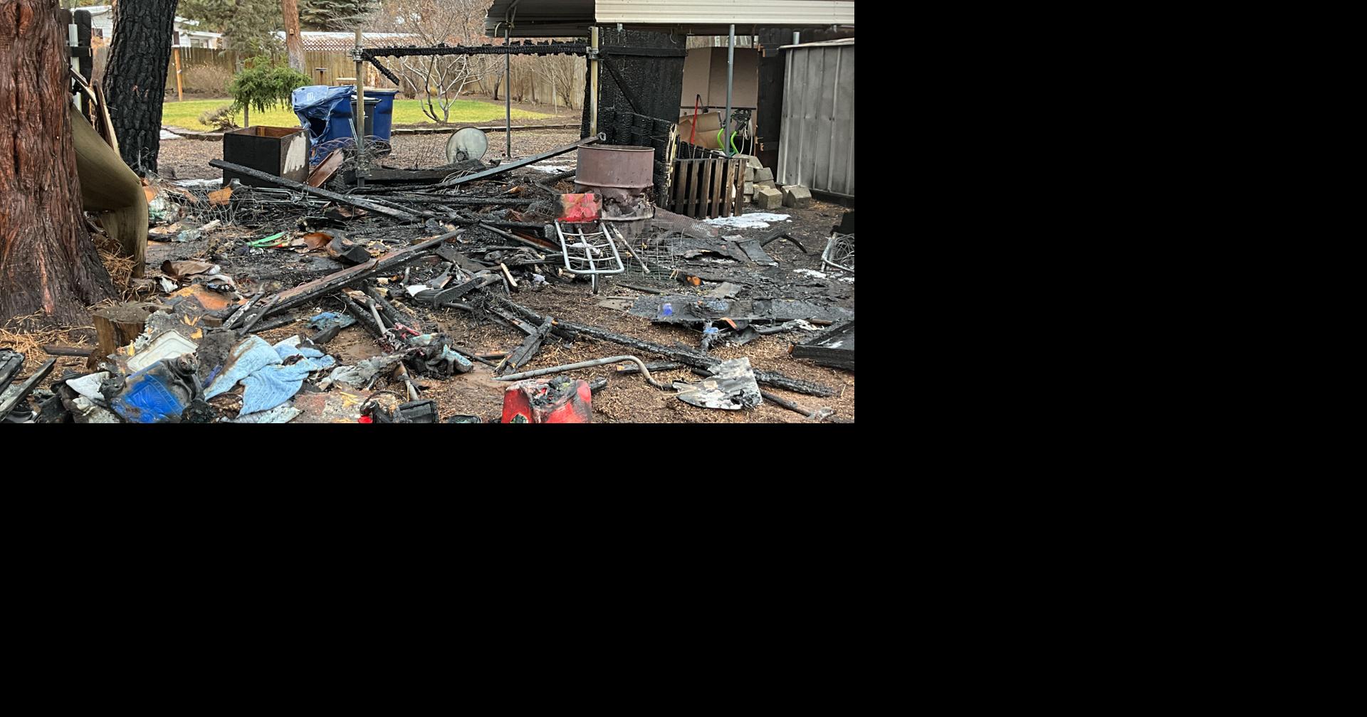 Bend Shed Fire Sparks $20K Damage | Local News | centraloregondaily.com