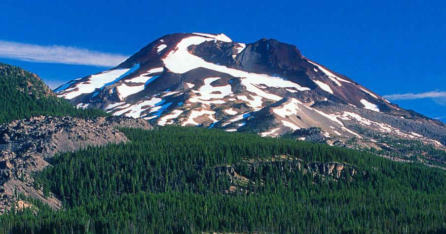 does oregon have a volcano