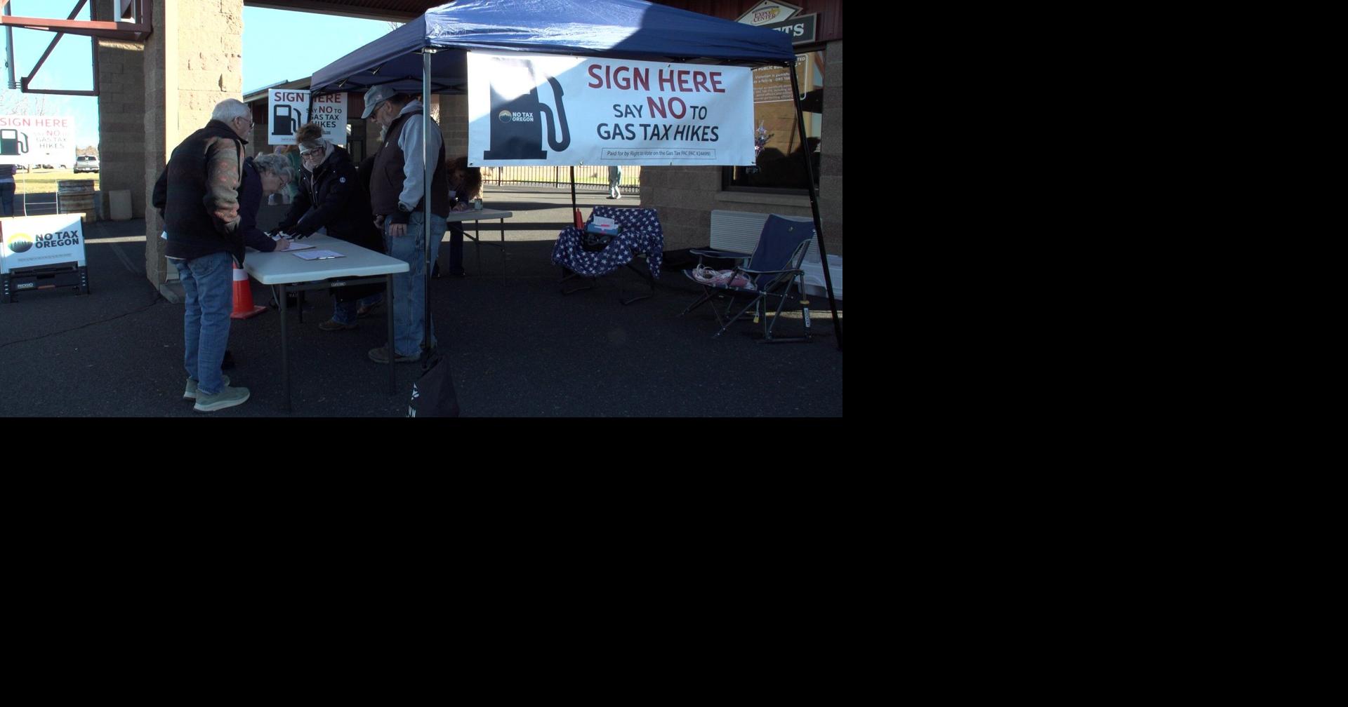 Oregon Volunteers Collect Signatures to Challenge Gas Tax | Redmond ...