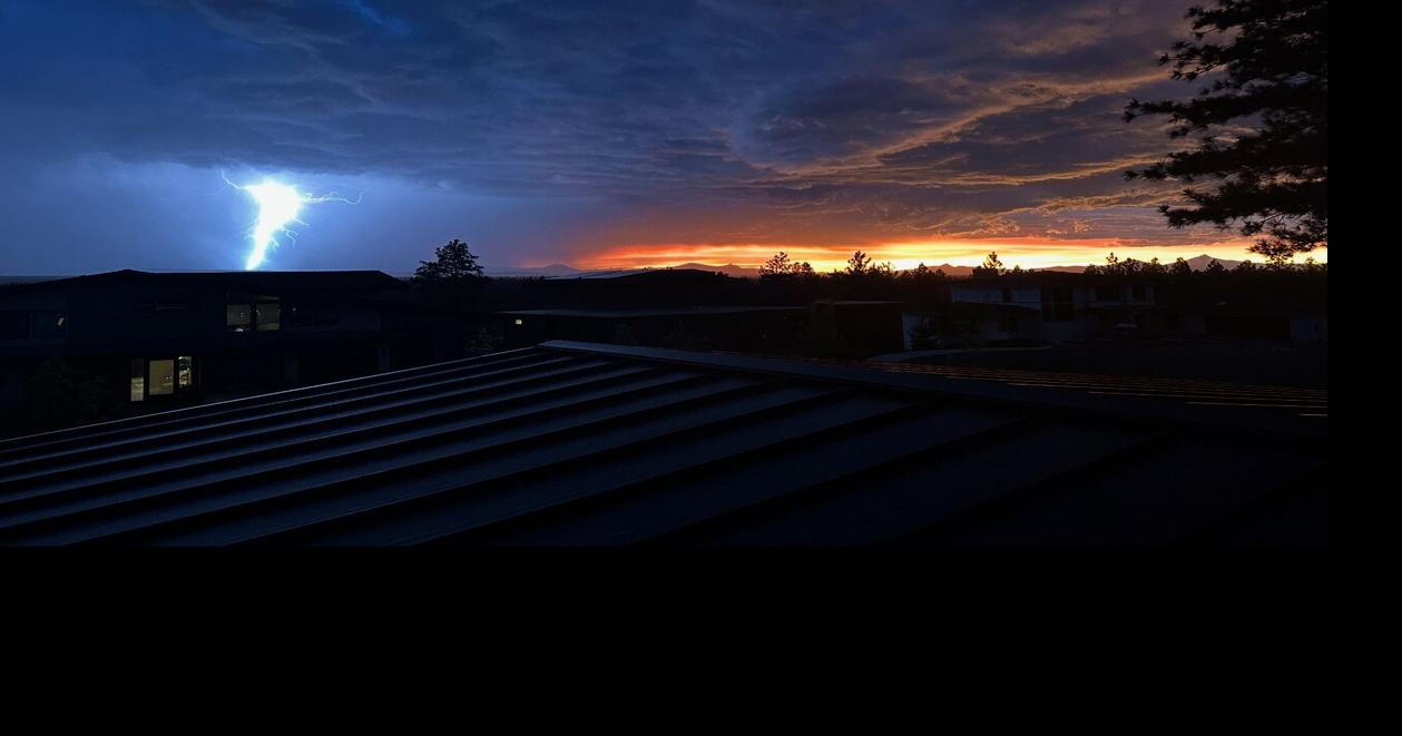 Glorious and wild Central Oregon sunset and thunderstorm: Your photos ...