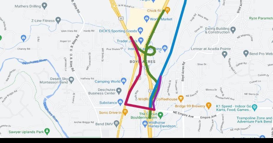 Bend Highway 97 bypass interactive map | Local News ...