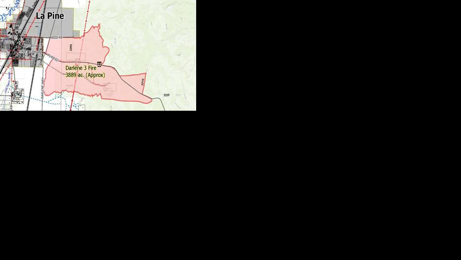 Crews strengthen lines as Darlene 3 Fire expands to 3889 acres, remains ...