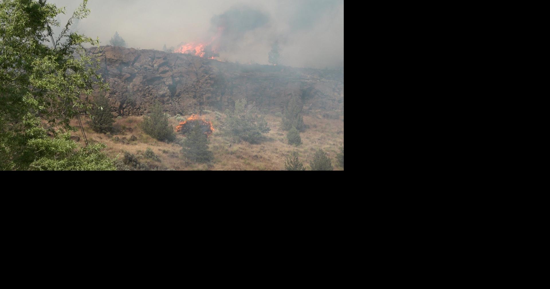 Outdoor burn suspected cause of 35-acre fire that threatened Redmond ...
