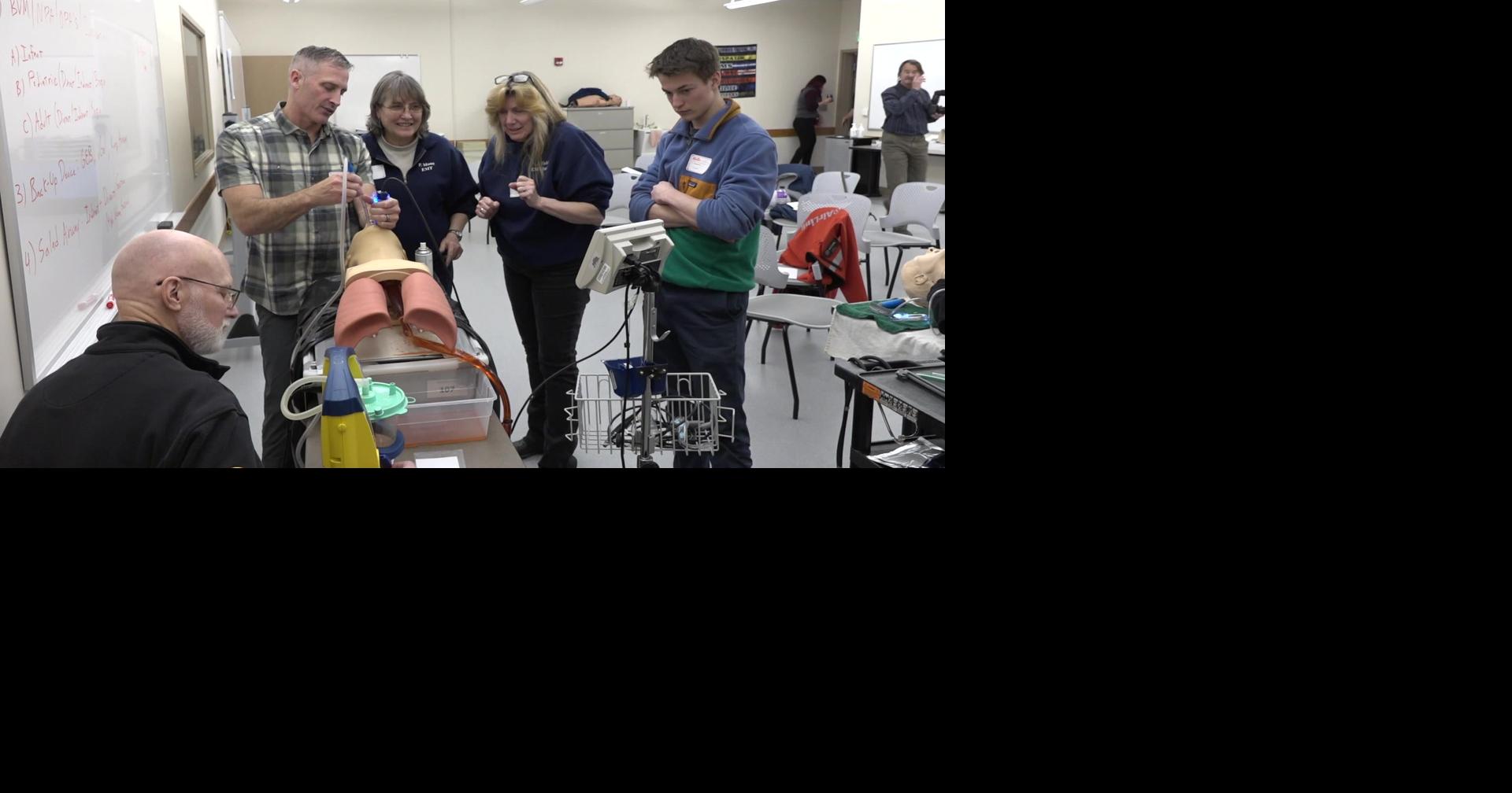 COCC provides 1st medical simulation training with responsive dummies ...