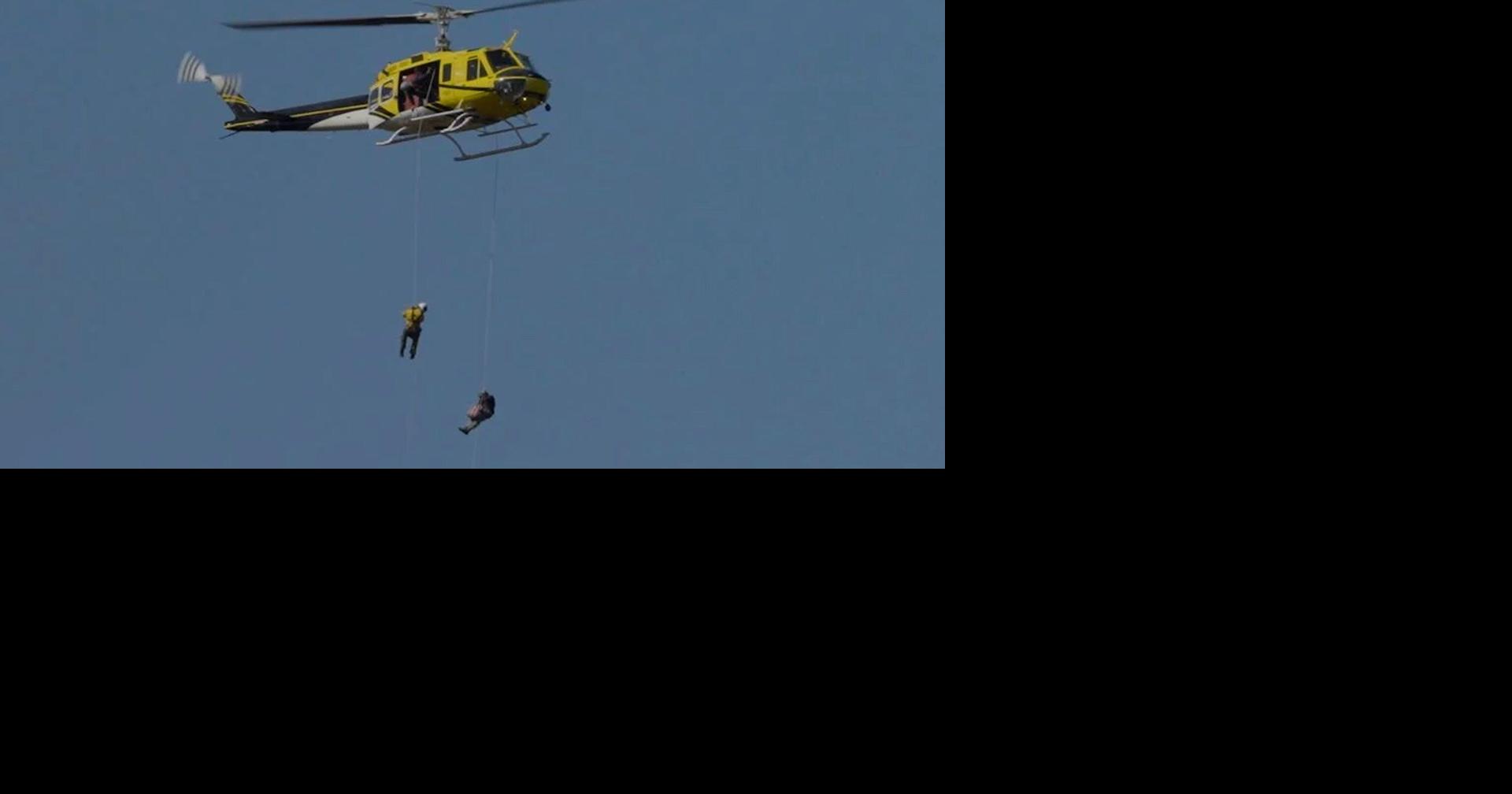 National firefighter rappeller certification happening on Deschutes ...