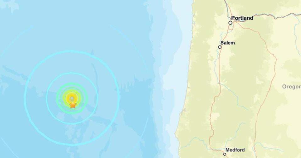 6.0 earthquake hits off Oregon Coast | Oregon / Northwest ...