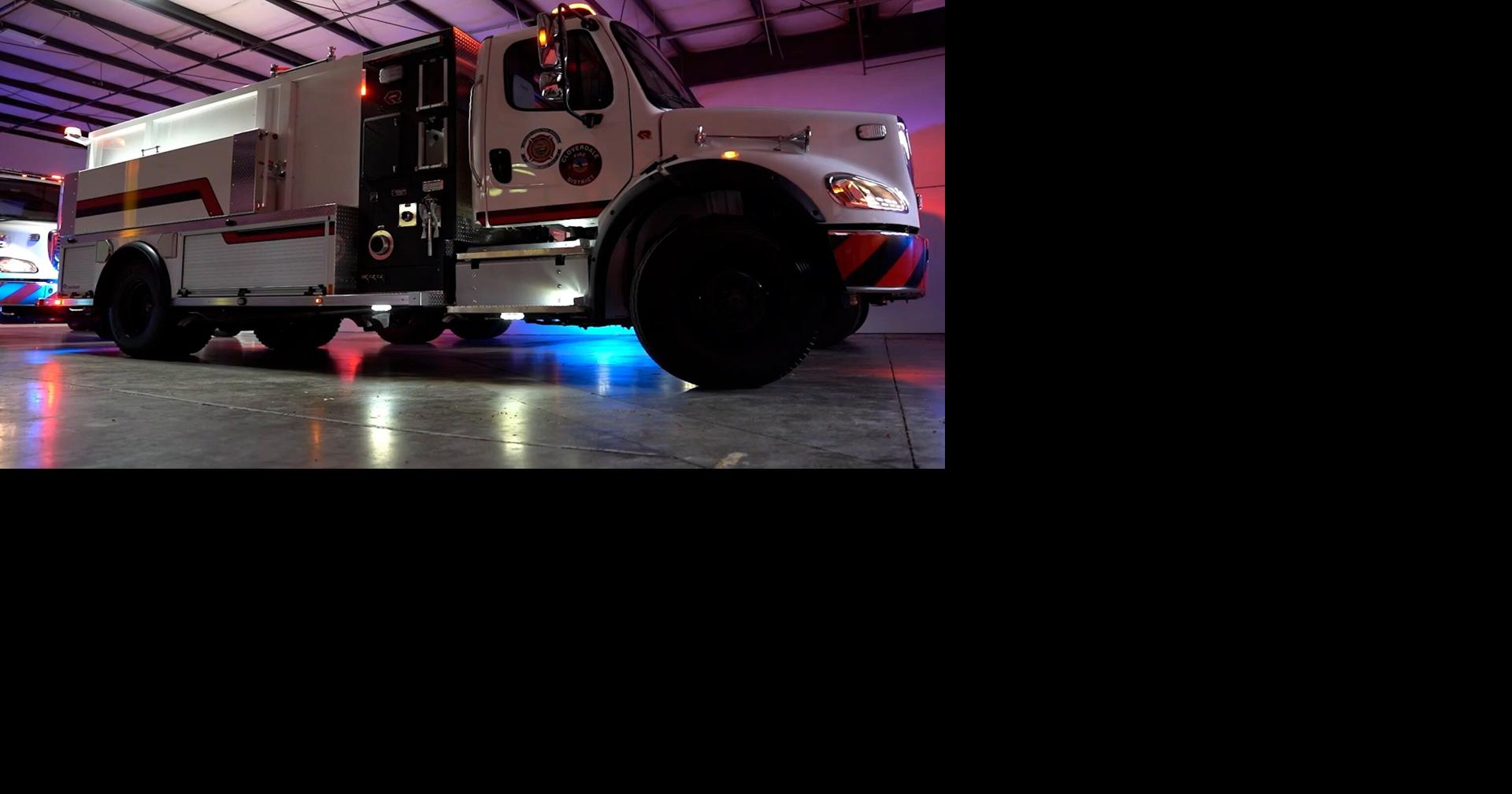 Cloverdale Rural Fire District receives new water tender from state ...
