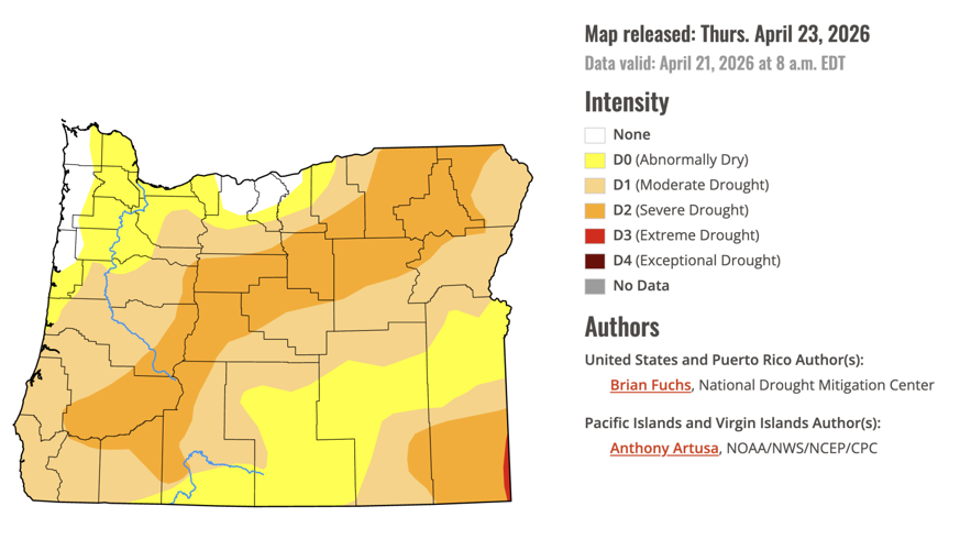 All Central Oregon counties now under state drought emergency | Local ...