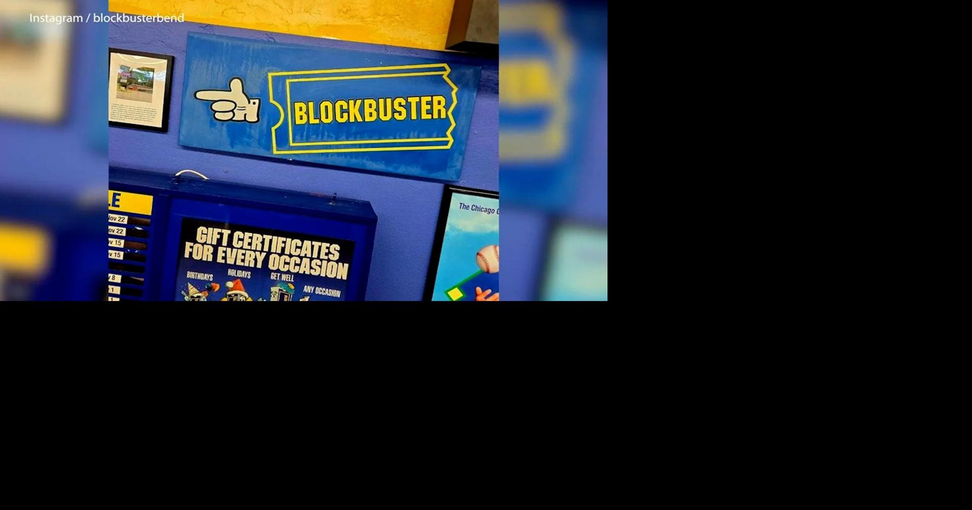 Stolen Bend Blockbuster Video sign recovered by police | Local News ...