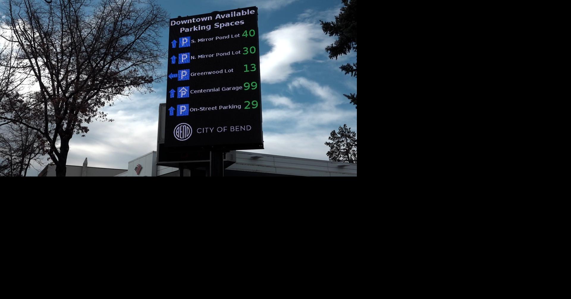 New Downtown Bend signs aim to reduce endless search for parking ...