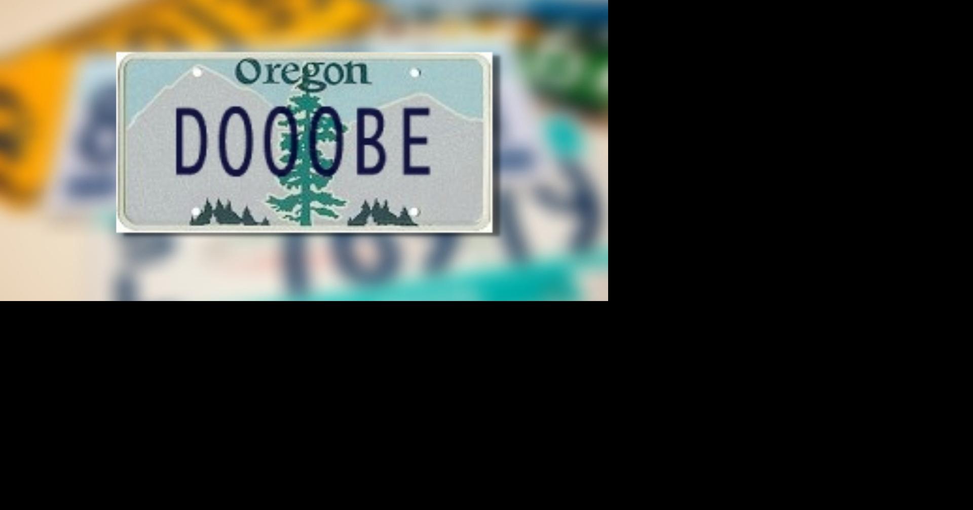 'D000BE' among rejected Oregon custom license plates in 2022: See the ...