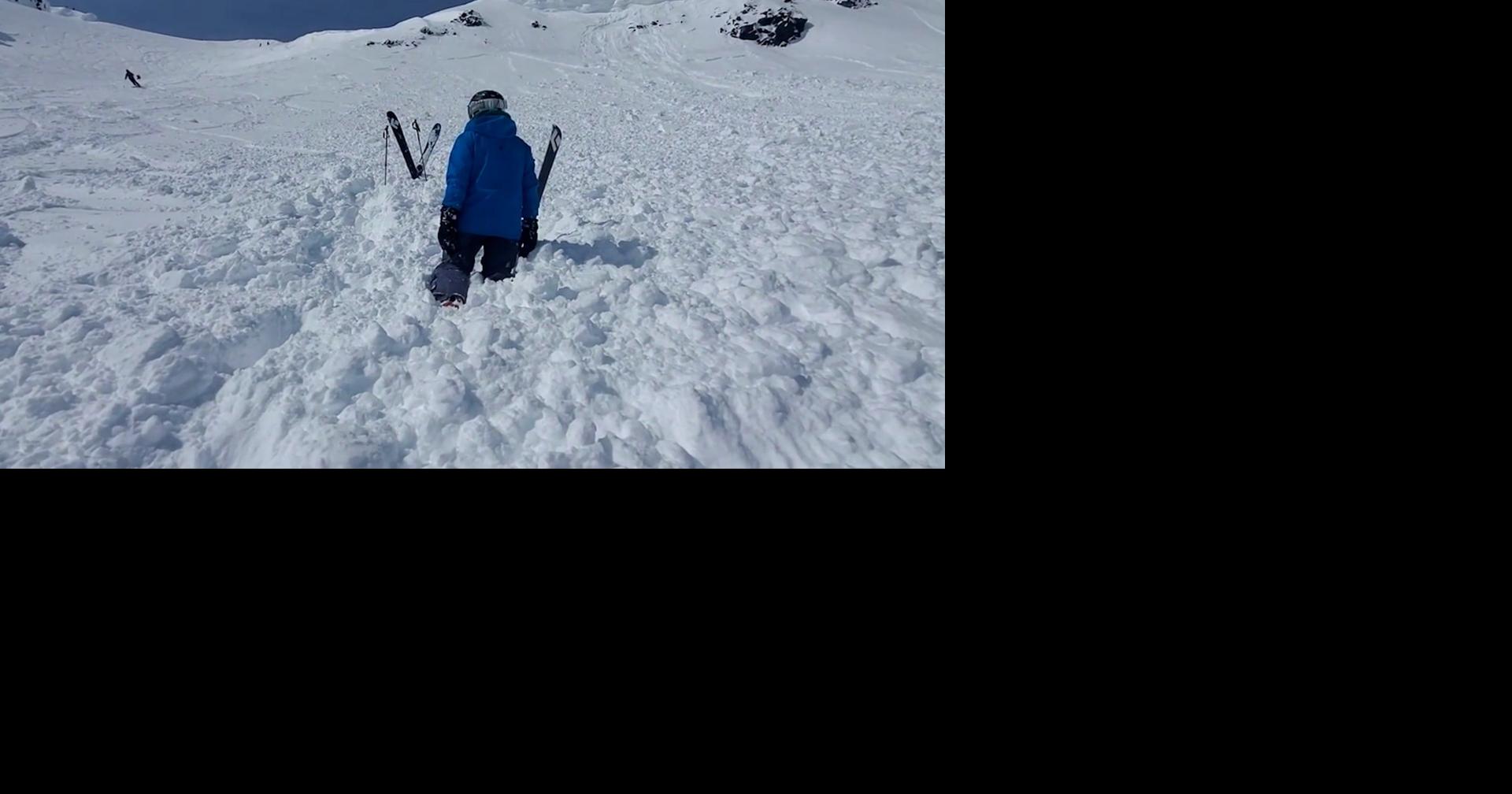 Video shows aftermath of apparent 'in-bounds' avalanche on Mt. Bachelor ...