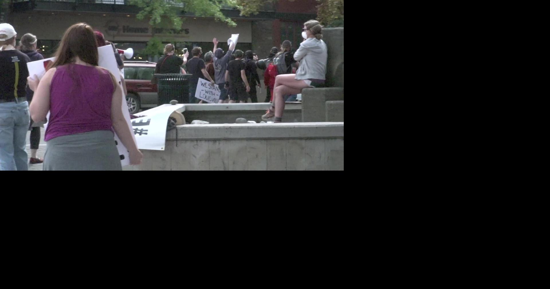 Fight breaks out at Downtown Bend protest | Central-oregon-daily ...