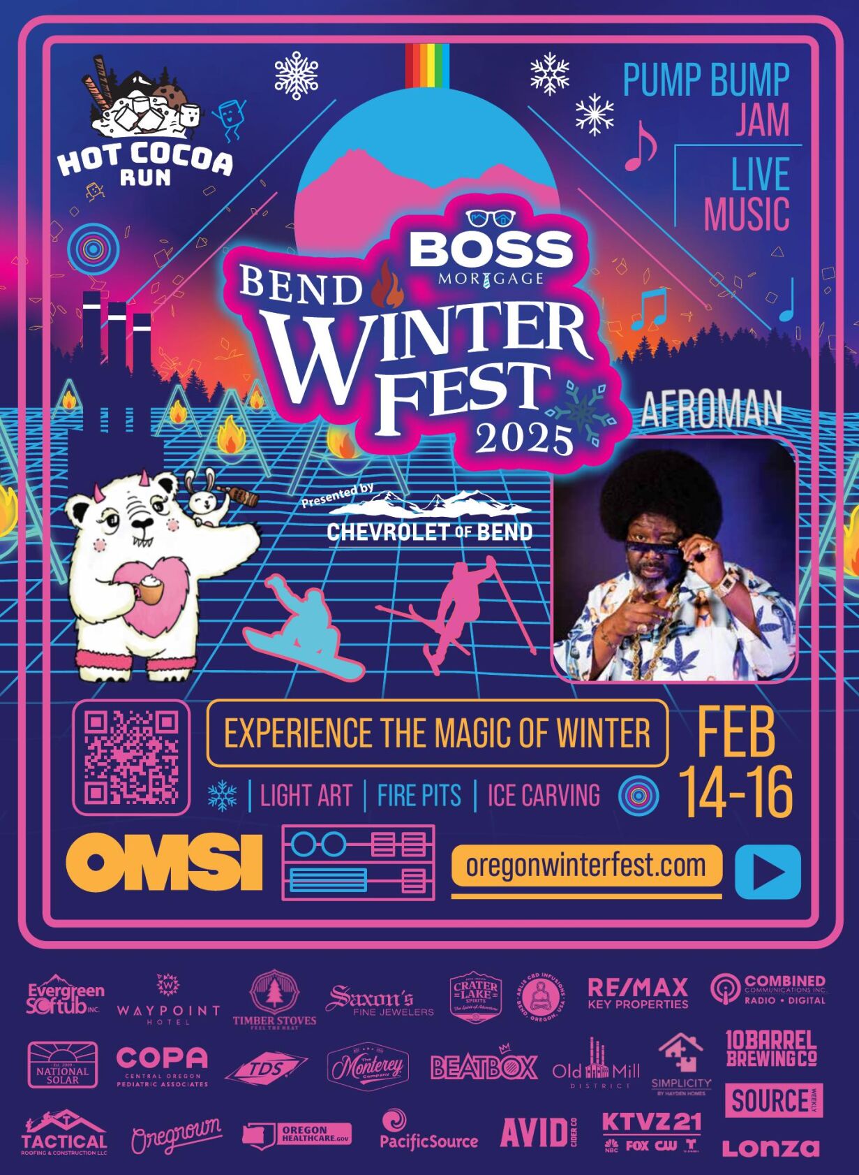 Ice carving, fire art highlight Bend WinterFest 2025 | Local News ...
