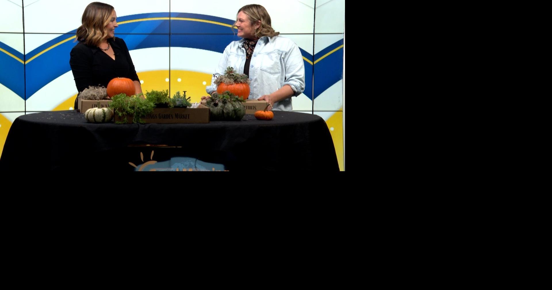 Creating pumpkin centerpieces with Schilling's Garden Market | Good ...