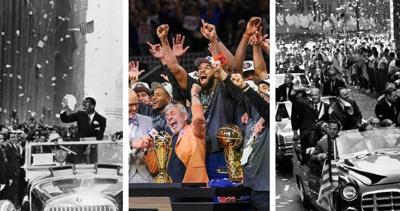 Knicks parade brings confetti storm to NYC. Map, how to watch on TV ...