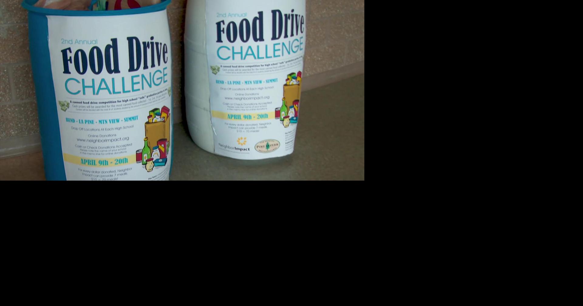 Four Local High Schools Participate in a Food Drive Competition ...