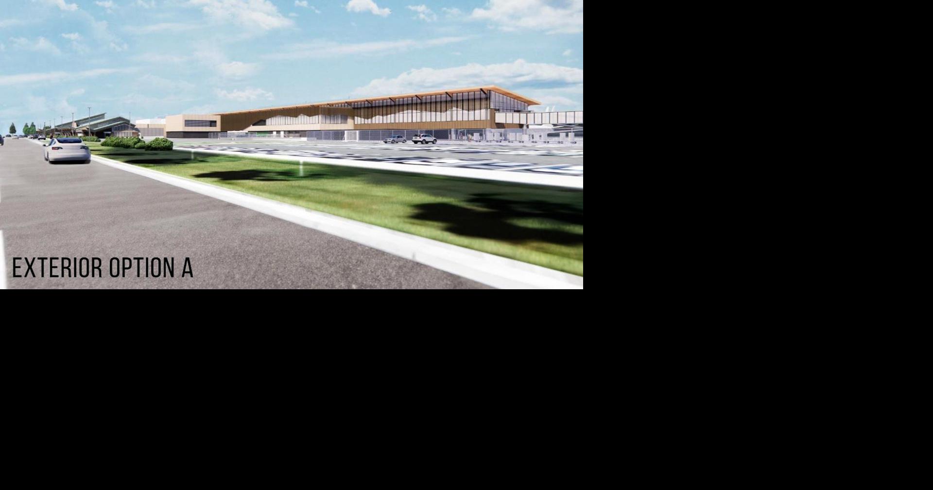 Redmond Airport showcases latest design concept for terminal expansion ...