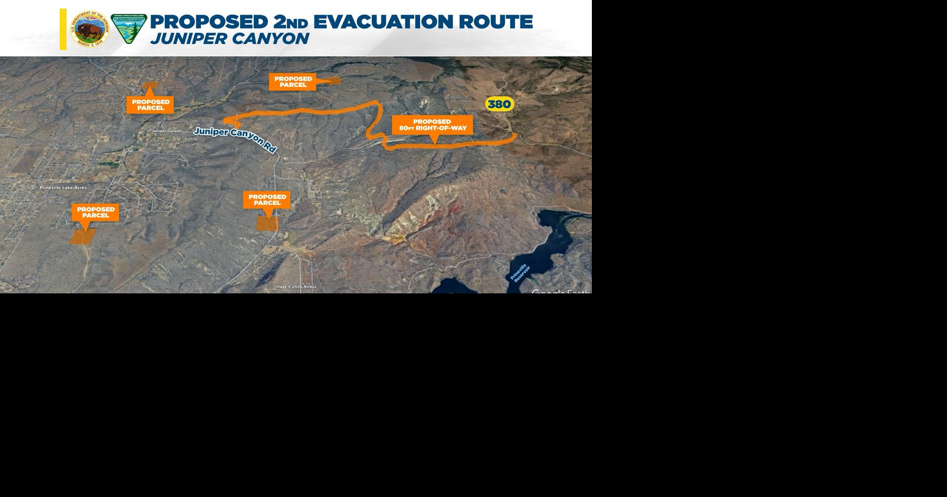 Bill aims for 2nd Juniper Canyon wildfire evacuation route | Prineville ...