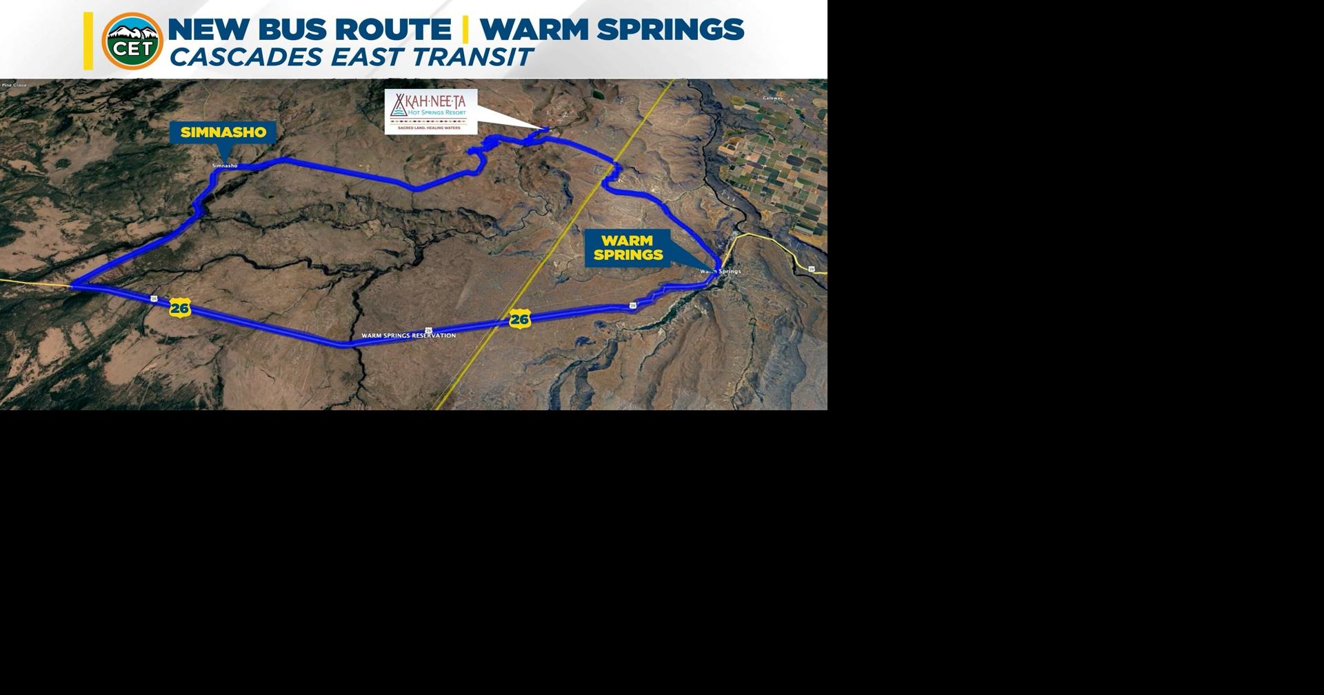 Cascades East Transit adds service to Kah-Nee-Ta and Simnasho | Madras ...