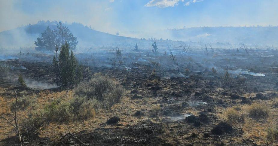 Ochoco Fire near Culver remapped to 590 acres | Local News ...