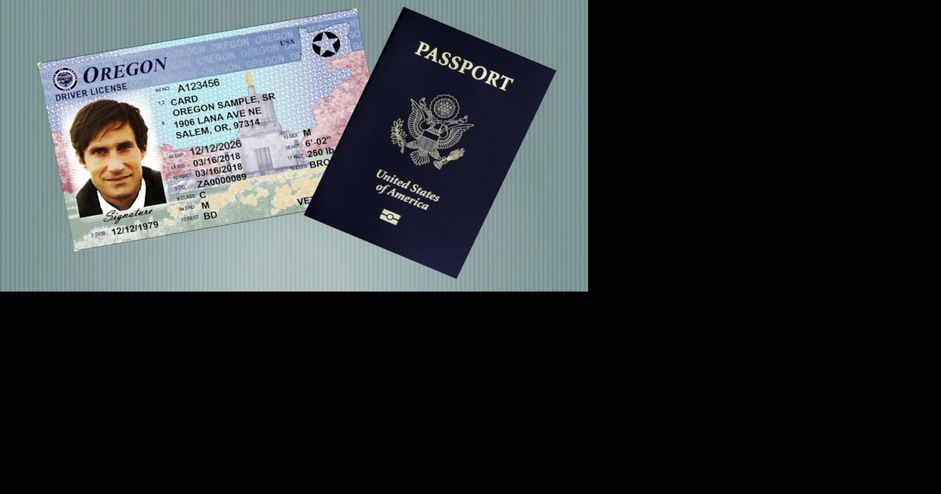 Oregon REAL ID deadline 1 year away | Oregon / Northwest ...