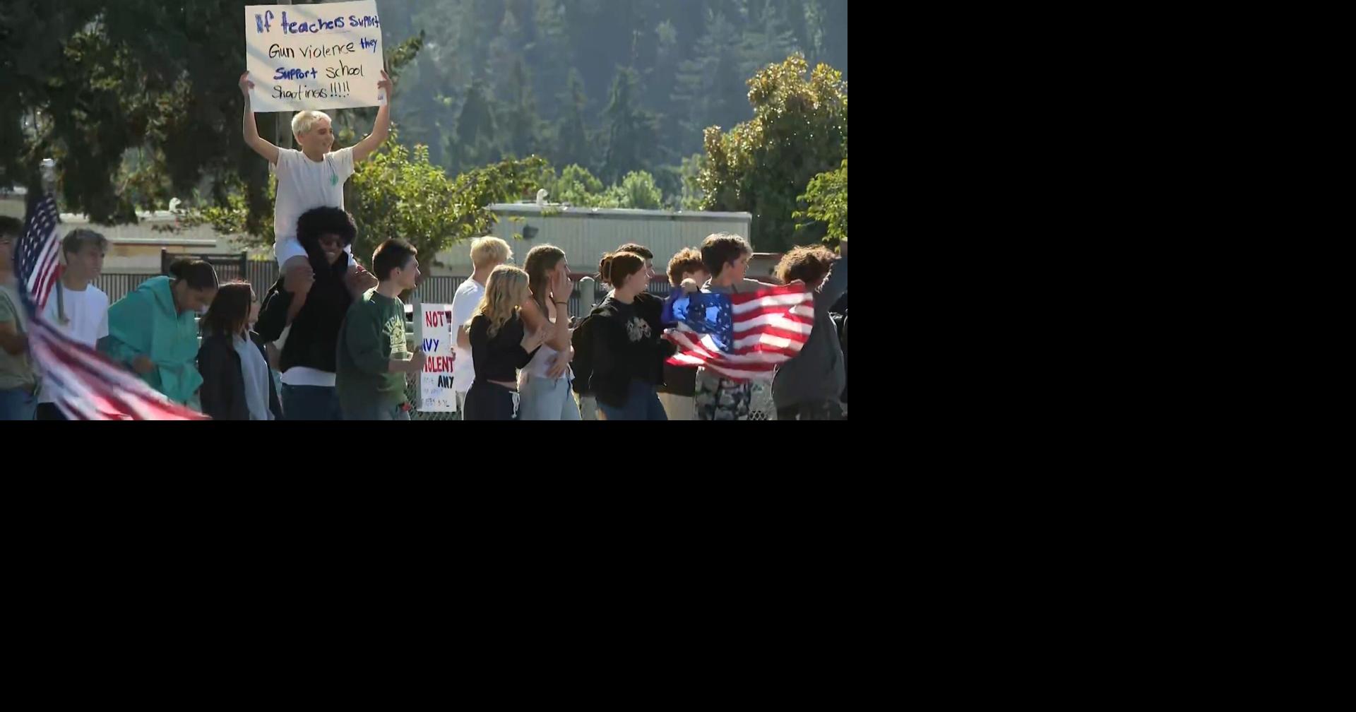 Springfield students walk out over staff post on Charlie Kirk’s death ...
