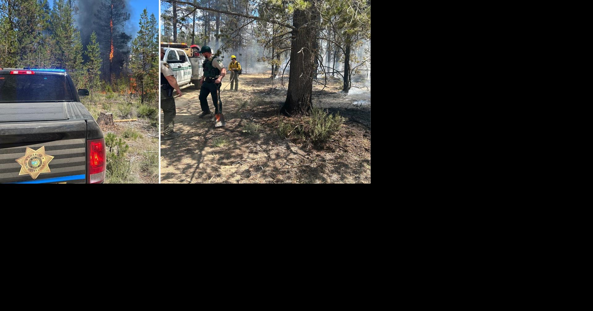 Jolene Fire burns near La Pine camp | La Pine / Sunriver News ...